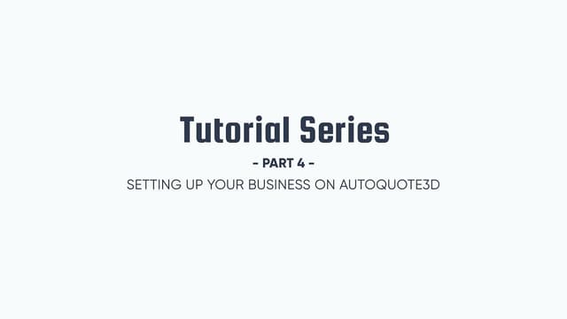 AutoQuote3D - Instant 3D Printing Quotes | Start Free